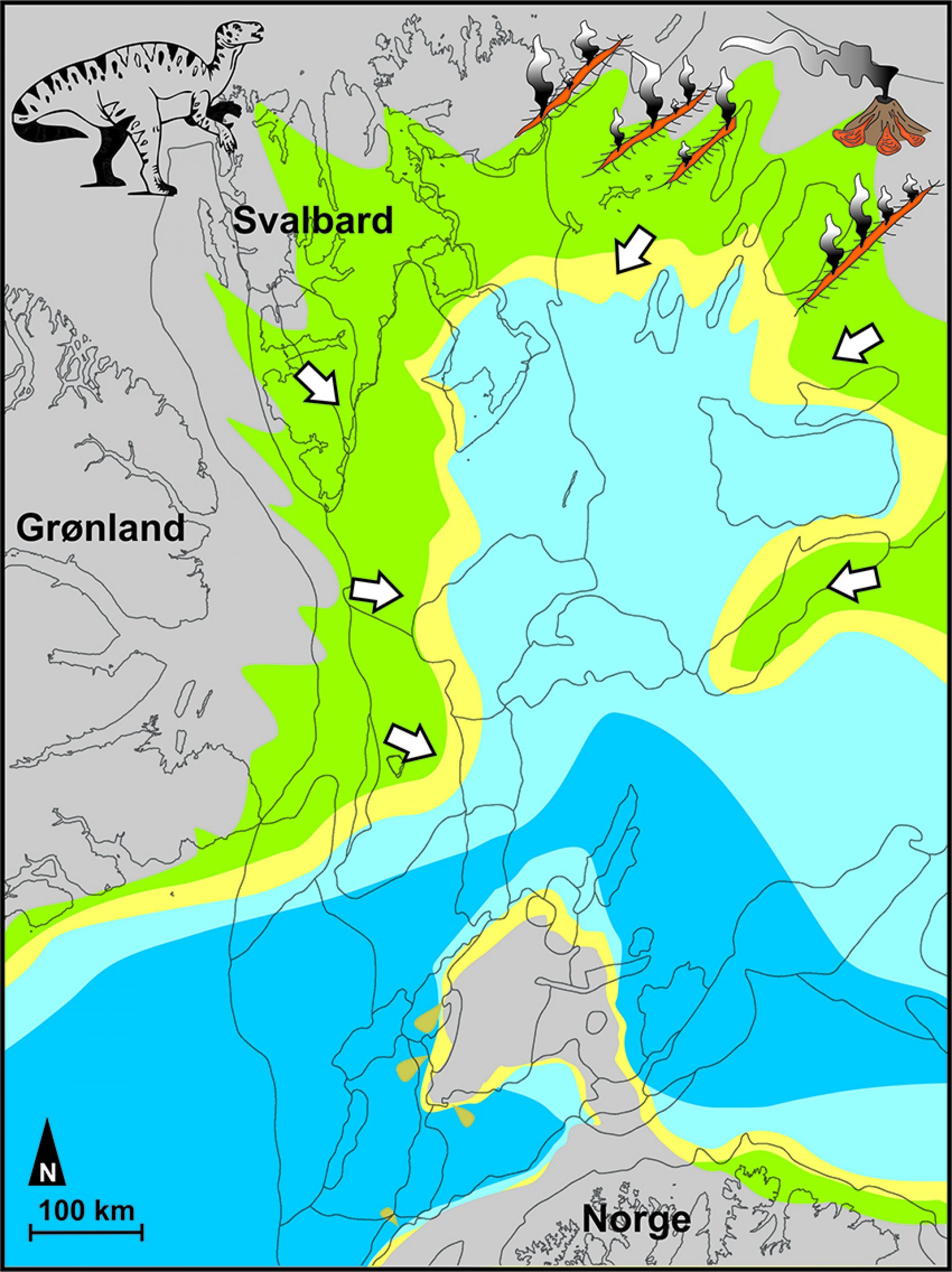 Askefaste dinosaurer - Geoforskning.no