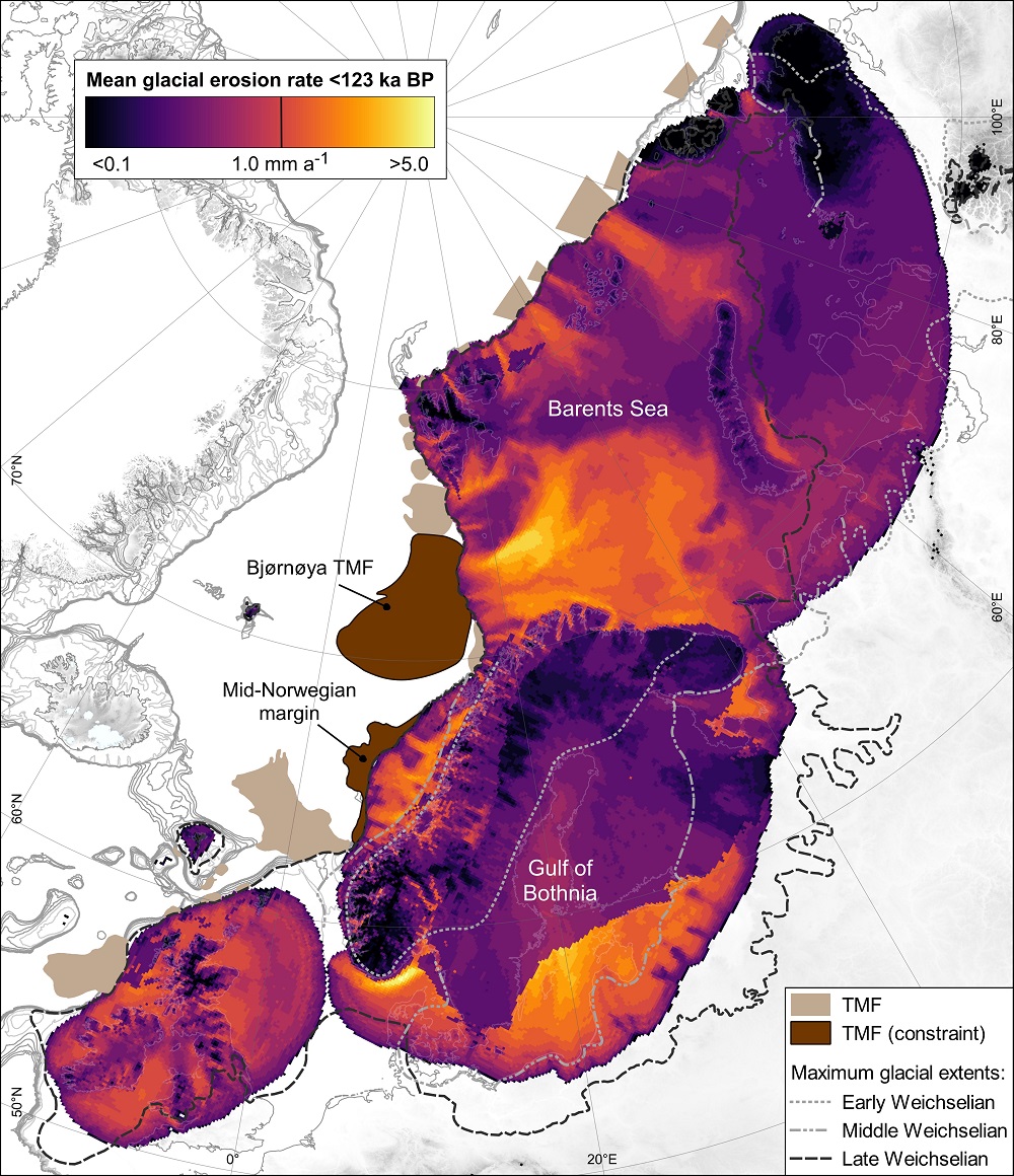 Isens utrolige erosjonskraft - Geoforskning.no